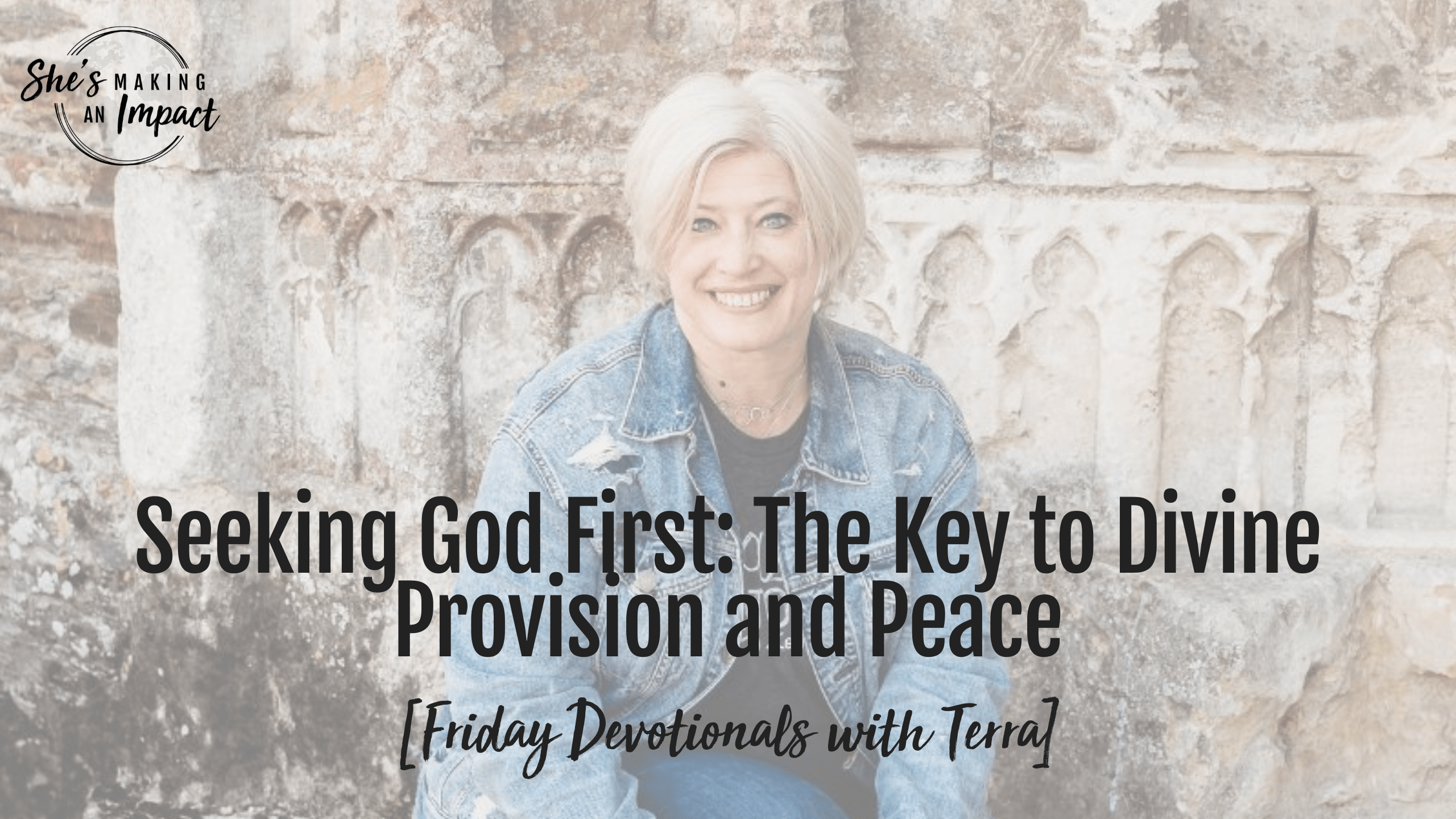Seeking God First: The Key to Divine Provision and Peace - Rachel Ngom
